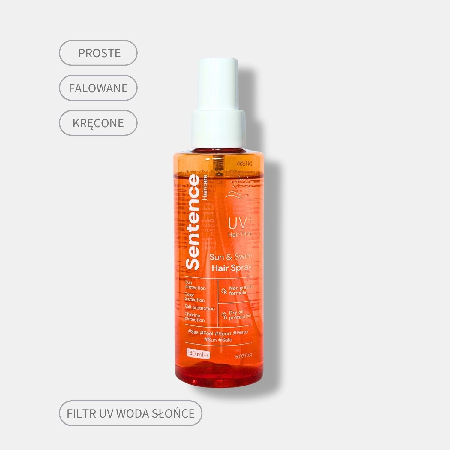 Spray UV do włosów Sun & Swim Sentence – TrichoClub